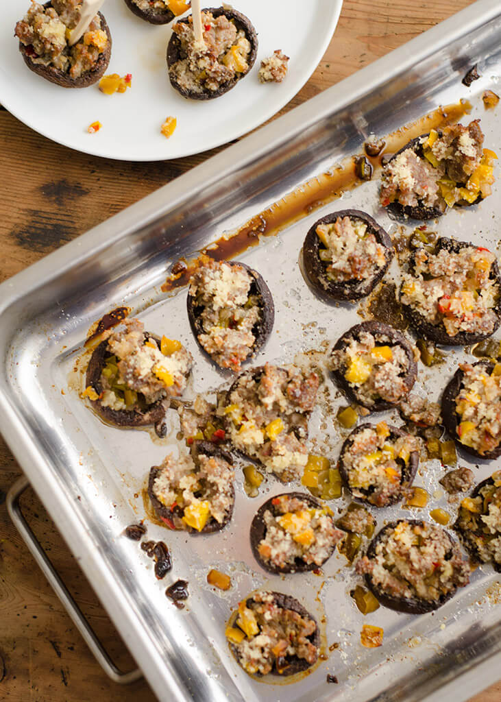 Gevulde champignons - Paleo.nl