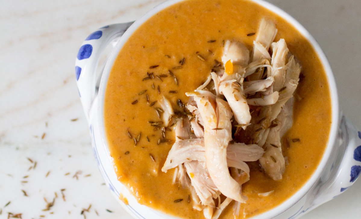 Slowcooker Kippen Soep - Paleo.nl